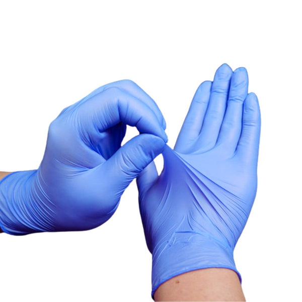 Nitrile Exam Gloves Large – Powder-Free, Blue | LabMedUSA
